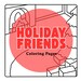 Holiday Friends Coloring Pages, Christmas Adult Coloring Pages, Bold ...