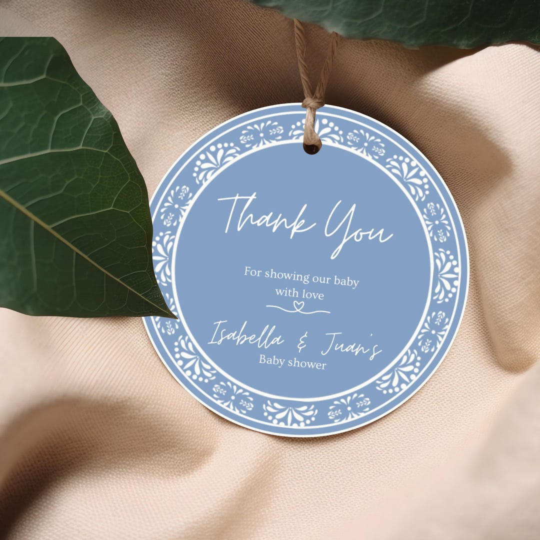 Dusty Blue Cielito Lindo Gift Tags Cielito Lindo Cake Toppers Cielito ...