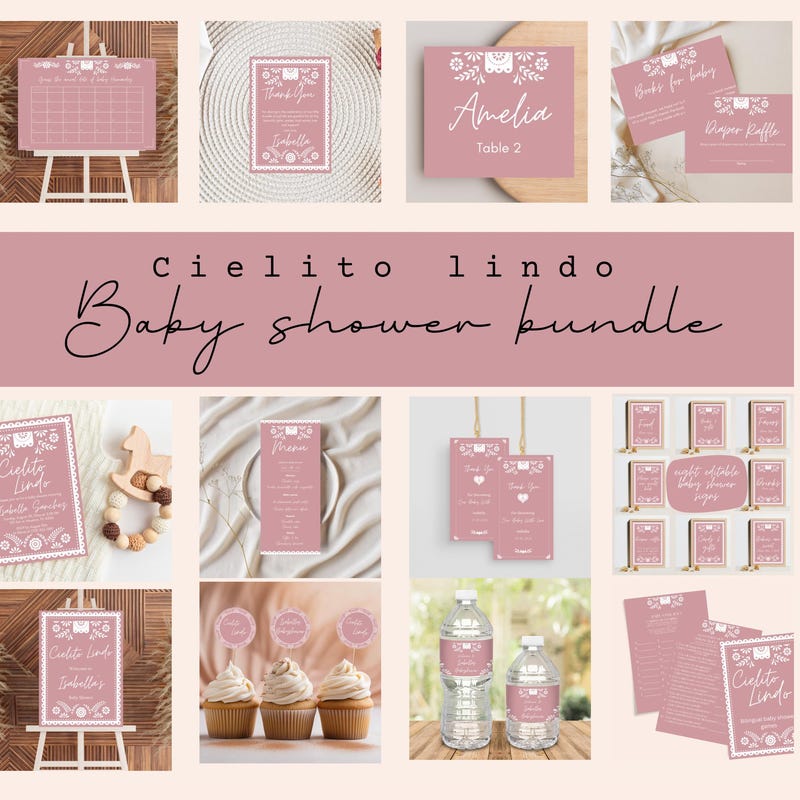 Cielito Lindo Baby Shower - Etsy