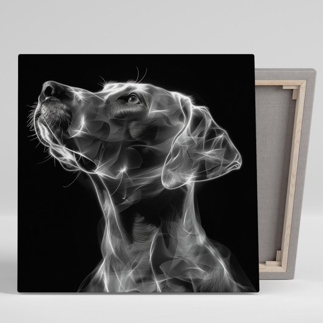 Labrador Retriever Art, Canvas or Poster, Minimalist Modern Decor ...