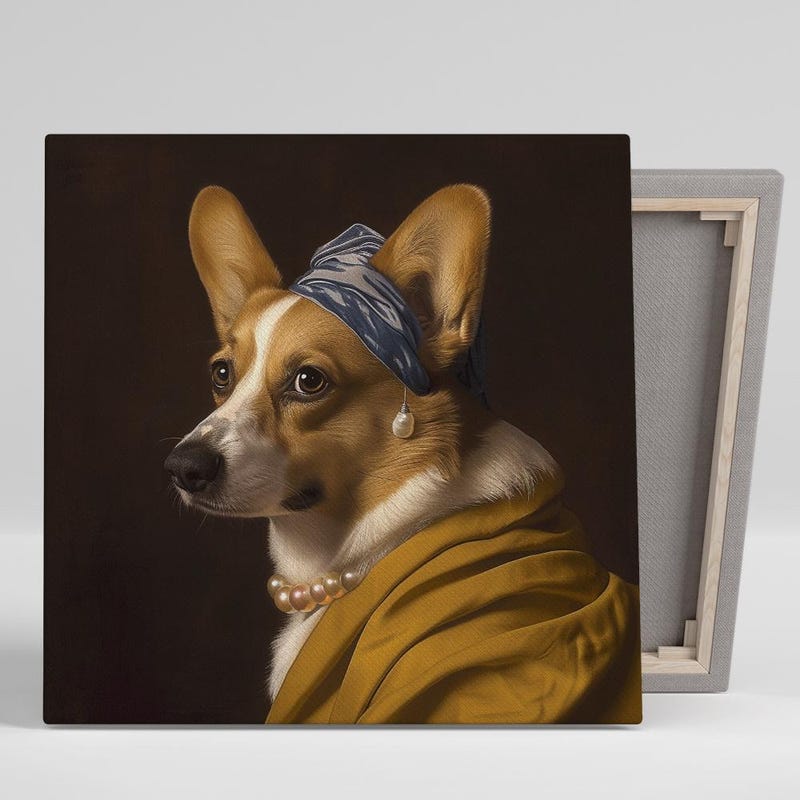 Corgi Wall Art - Etsy
