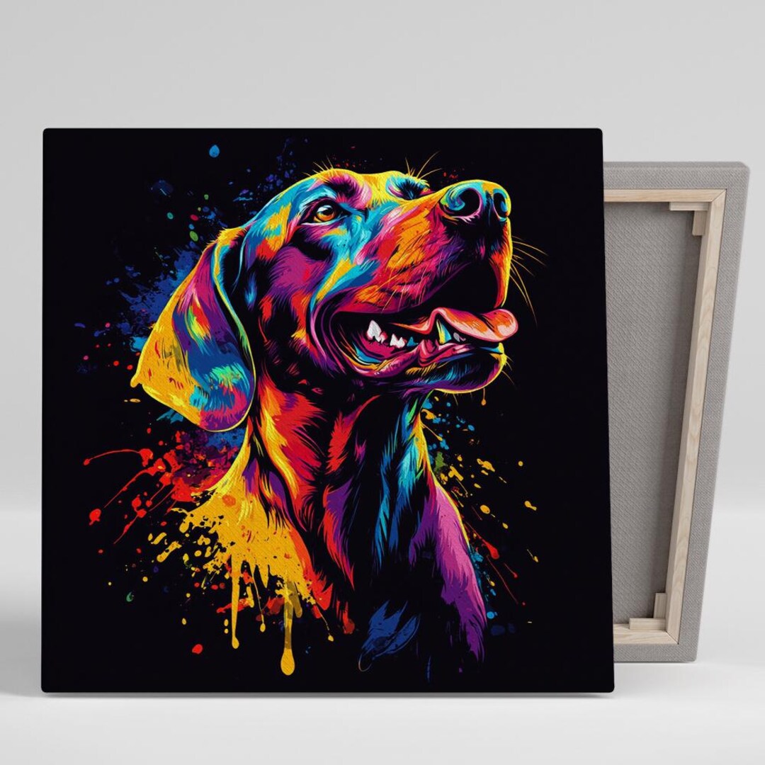 Labrador Retriever Art, Canvas or Poster, Pop Art Contemporary Decor ...