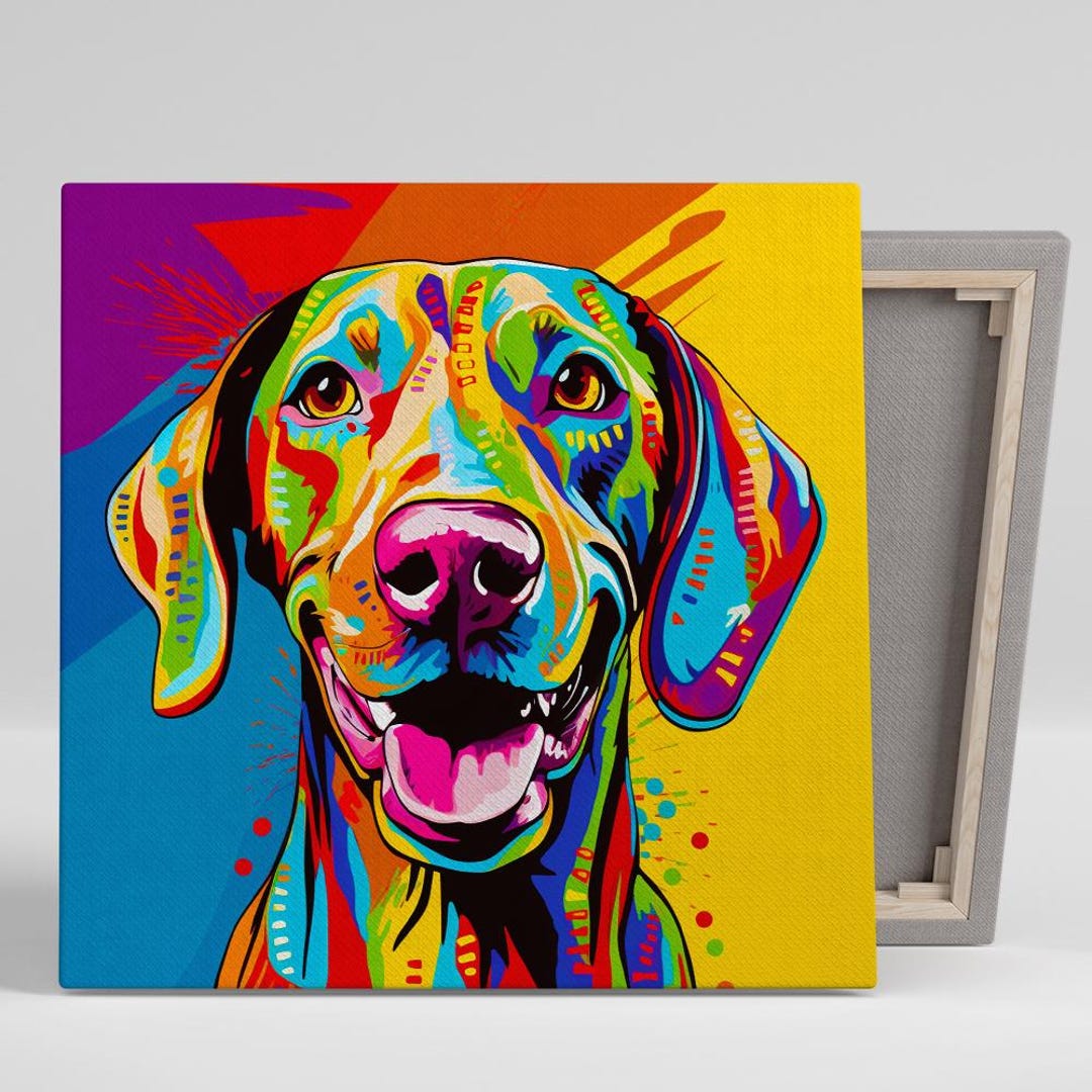 Labrador Retriever Art, Canvas or Poster, Pop Art Contemporary Decor ...