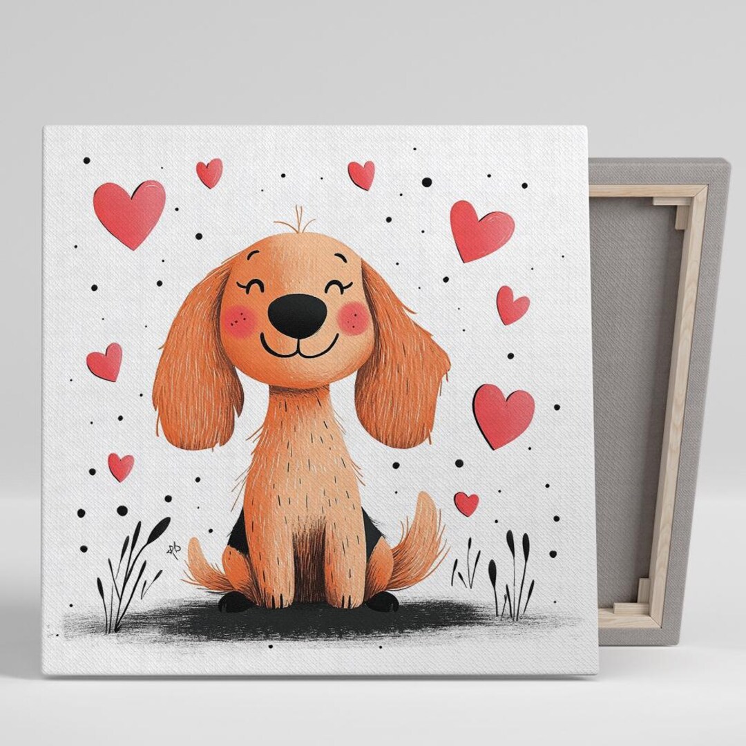 Cocker Spaniel Art, Canvas or Poster, Whimsical Farmhouse Decor ...