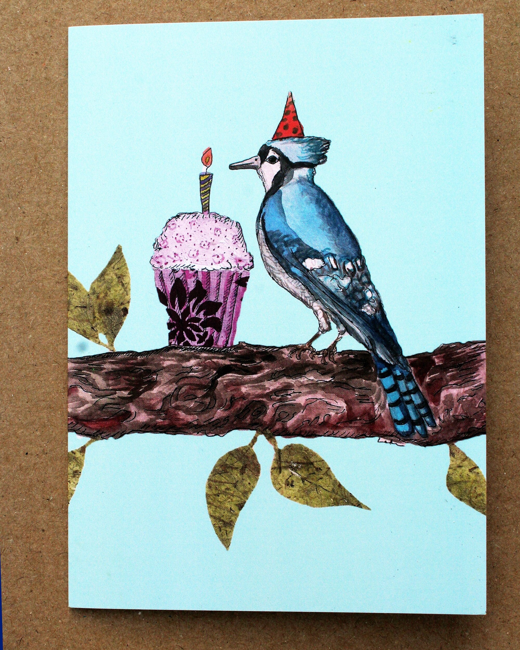Birthday Jay Birthday Card - Etsy