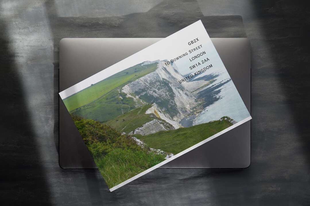 Amateur Radio QSL Card Template | Digital Canva Template | England QSL ...