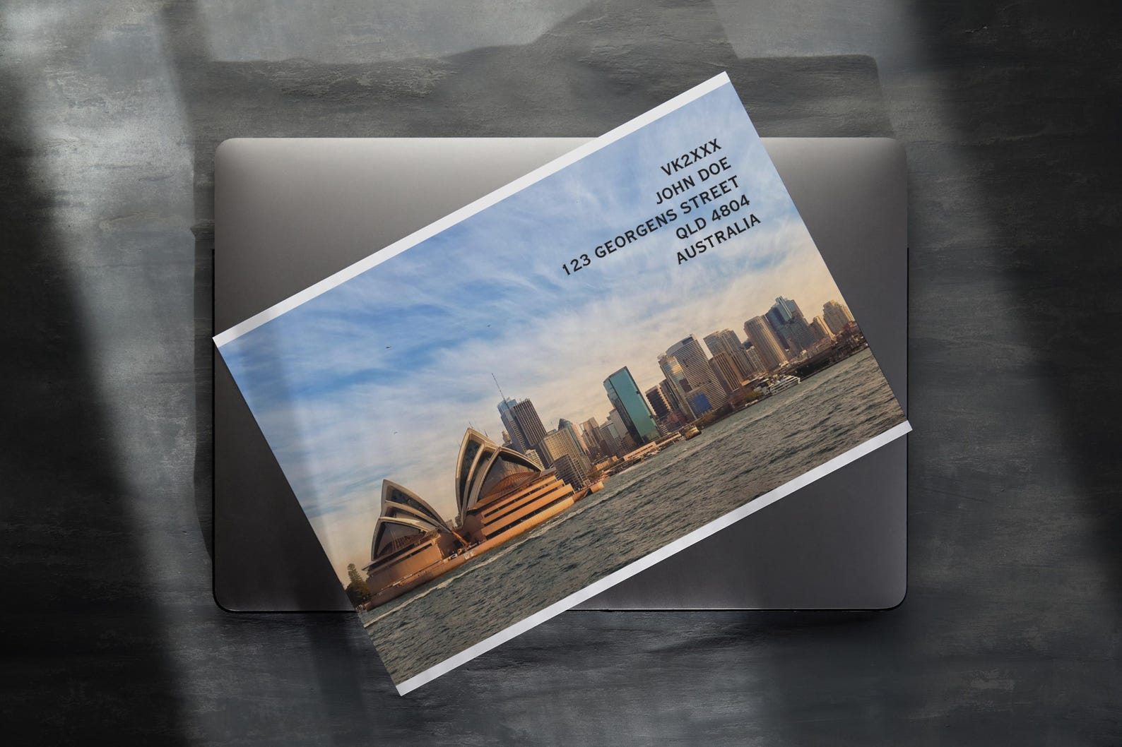 Amateur Radio QSL Card Template: Travel Theme (digital Canva Template ...
