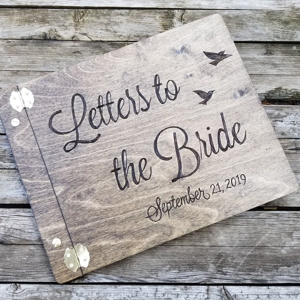 Letters to the Bride Scrapbook - Etsy
