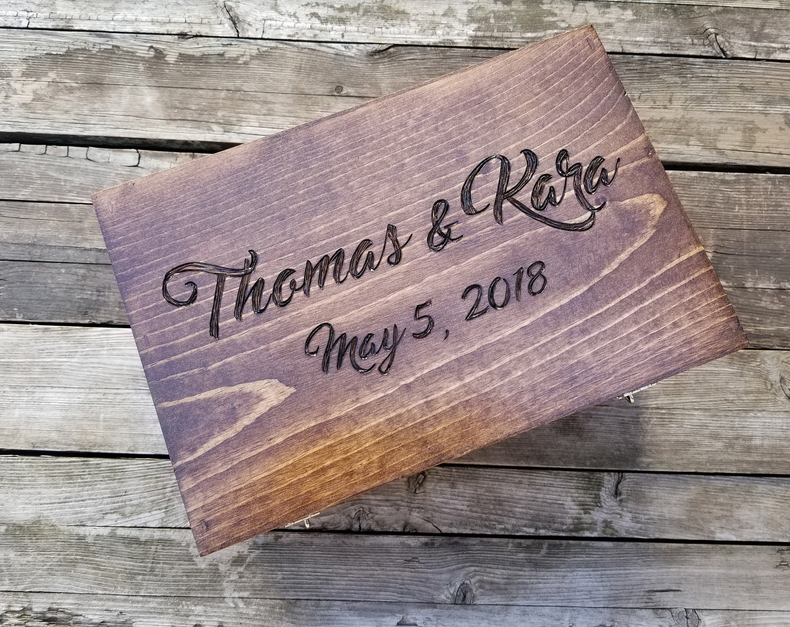 Unique love letter keepsake box for lifelong letters memories | Etsy