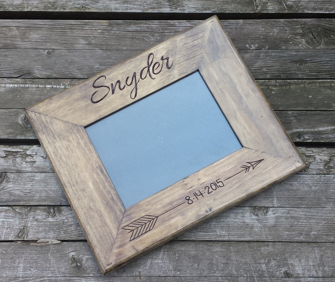 5x7 Picture Frame 8x10 Wood Photo Frame Custom Frame - Etsy