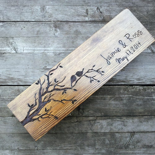 Custom Personalized Wedding Wine Box First Fight Box Memory - Etsy