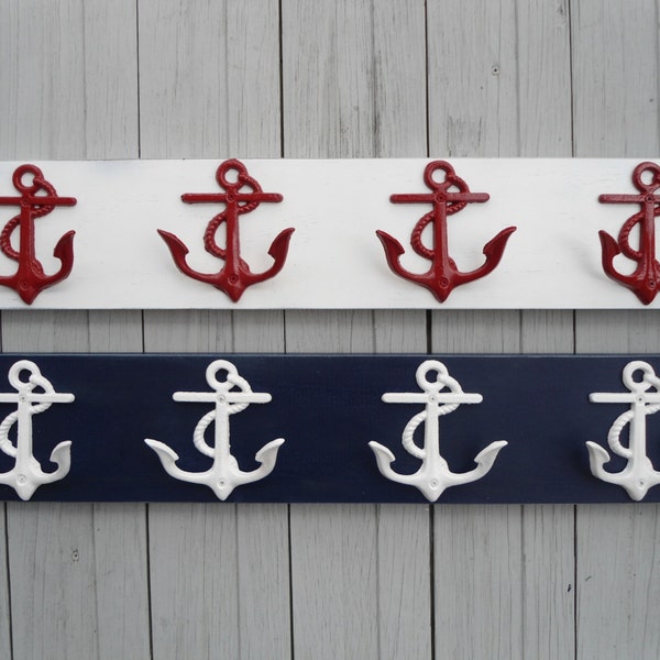 Anchor Coat Rack - Etsy