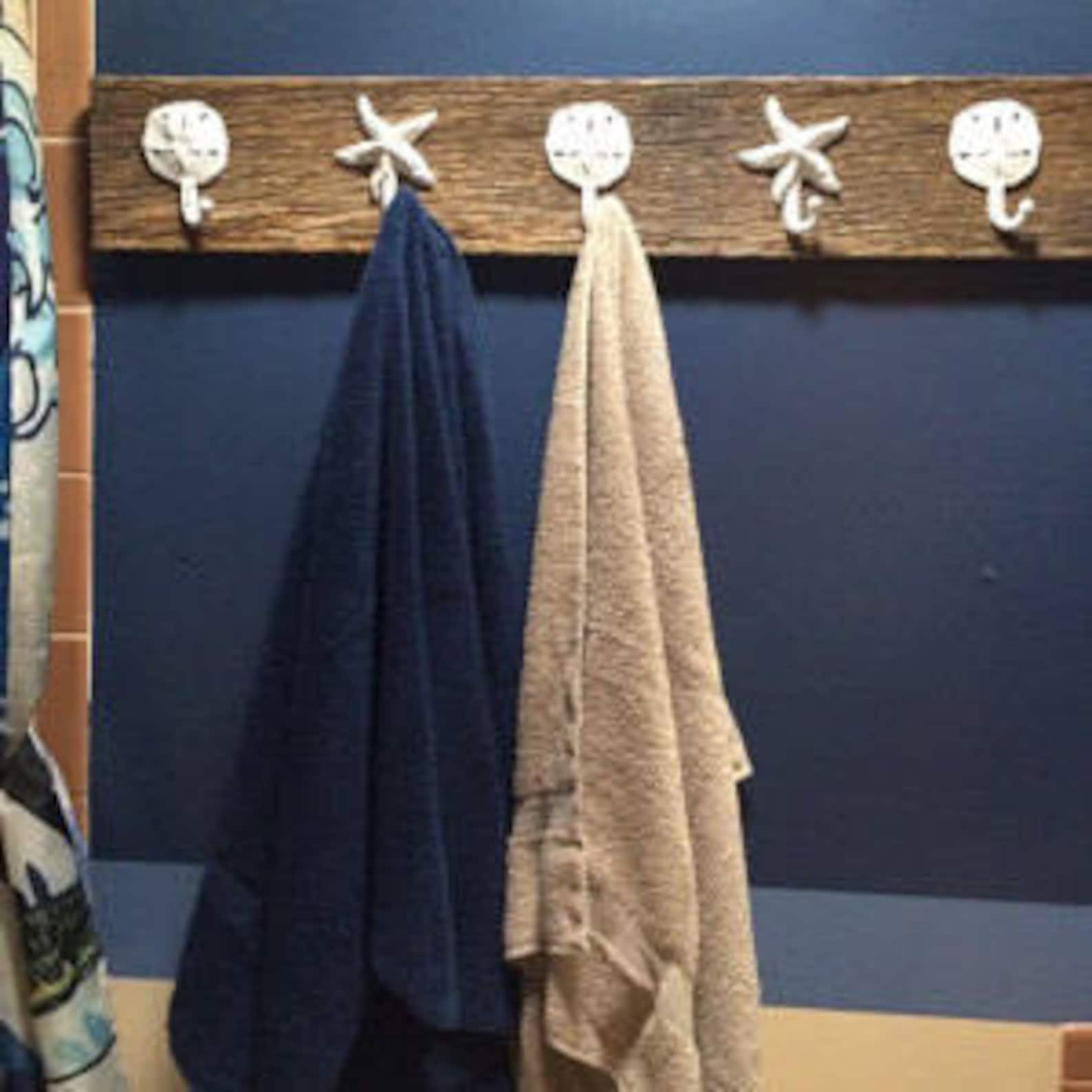 Boat Cleat Towel Rack