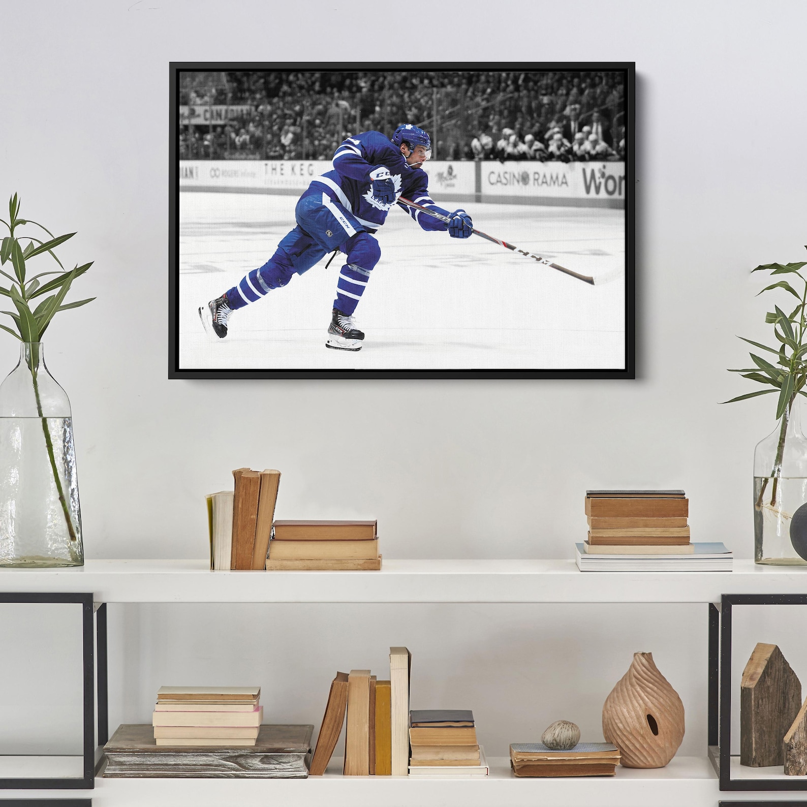 Auston Matthews Canvas, Toronto Maple Leafs Wall Art Poster, Auston ...