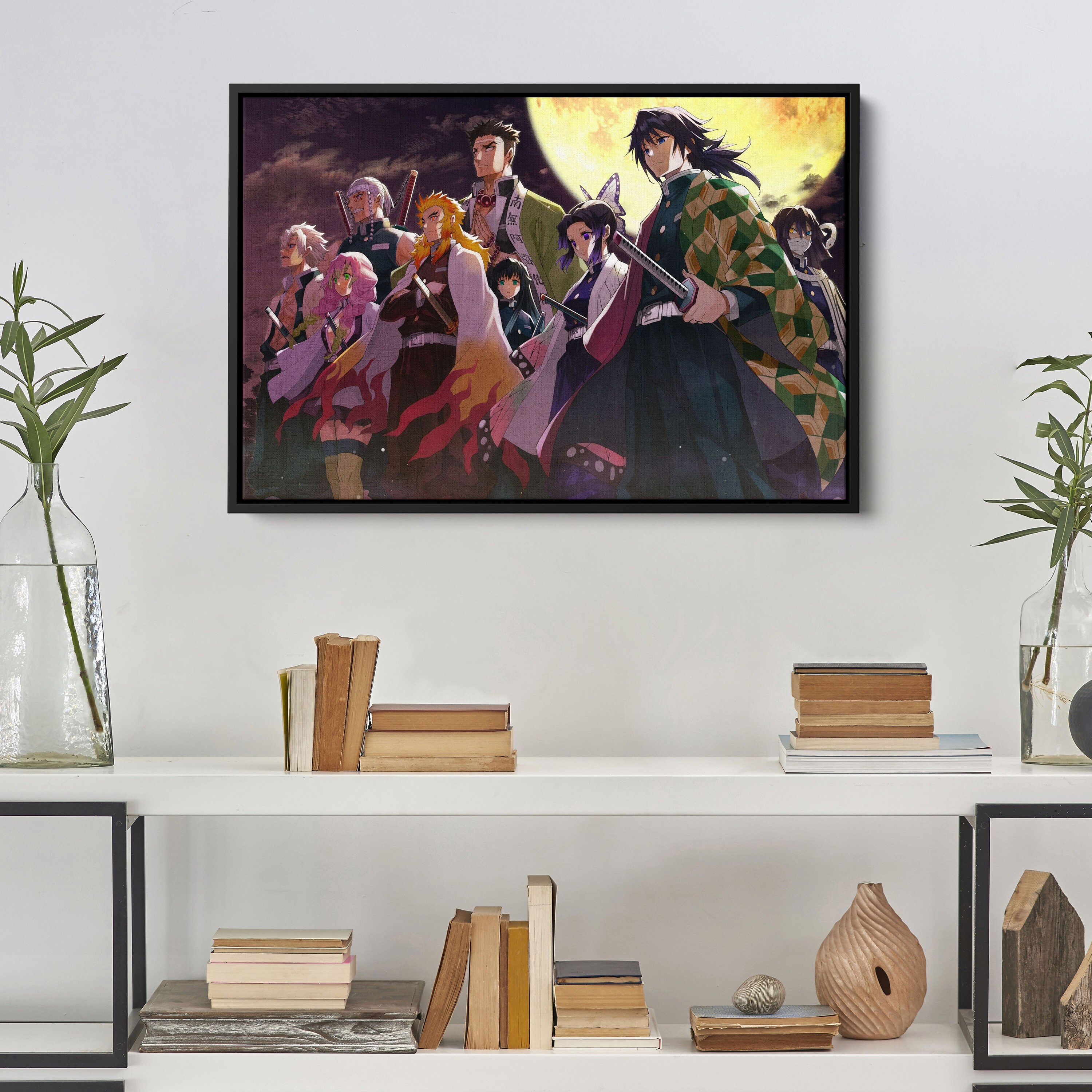 Demon Slayer Poster, Anime Poster, Anime Gifts, Anime Wall Art for Kids ...