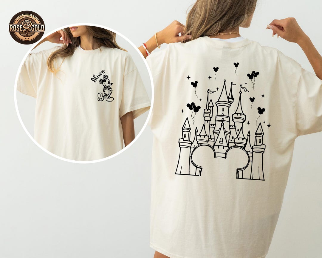 Custom Disney Vacation Shirt, Personalized Disney Shirt, Disneyland ...