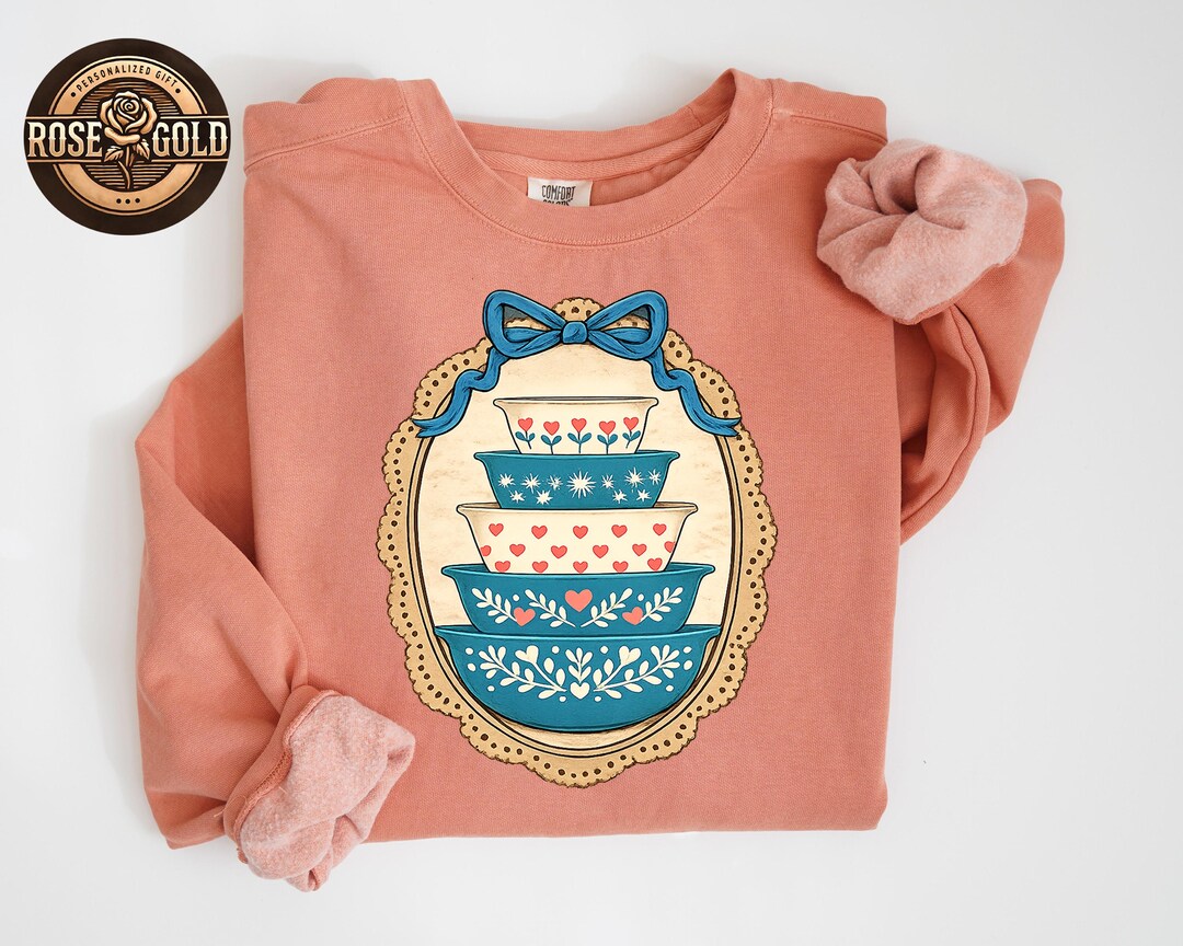 Comfort Colors® Aesthetic Kitchen Sweatshirt, Cottage Core Baking Shirt ...