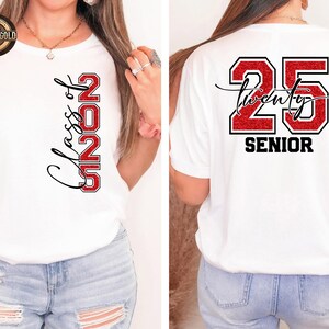 Class of 2025 Shirt, 2025 Graduation Shirt, Senior 2025 Shirt ...