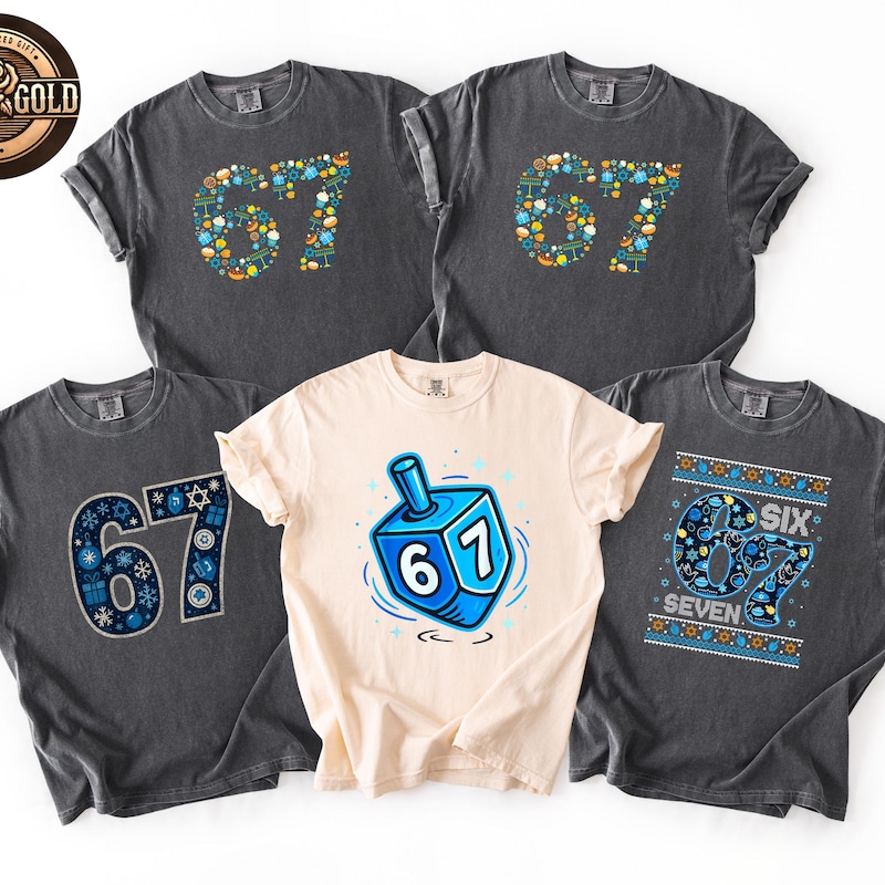 Funny Six Seven Hanukkah - Etsy