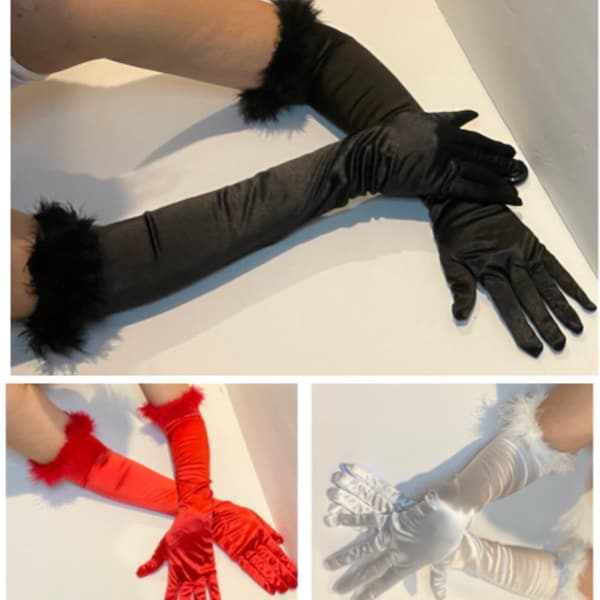 Opera Length Gloves - Etsy