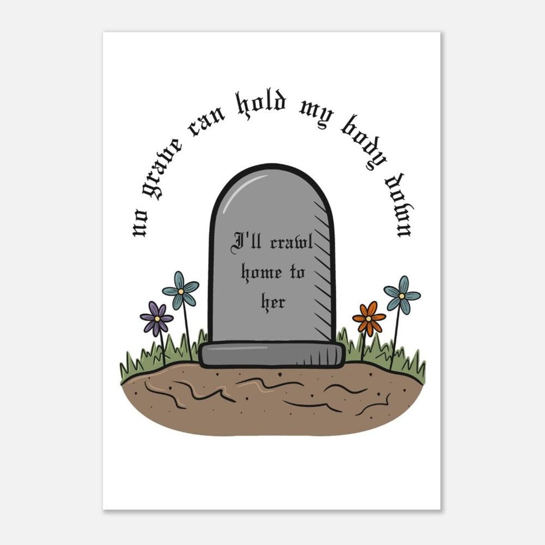 Work Song Hozier A4 Poster Print Hozier Inspired Lyric Poster Etsy