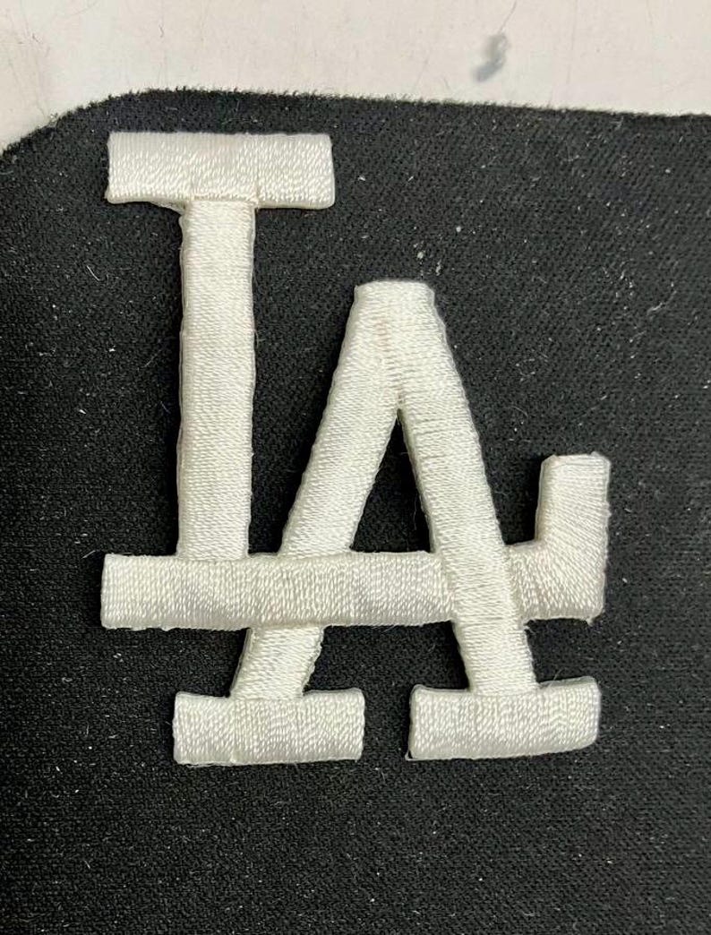 Los Angeles LA Dodgers Baseball Vintage Sew on Embroidered MLB Logo Emblem Applique Patch - Etsy