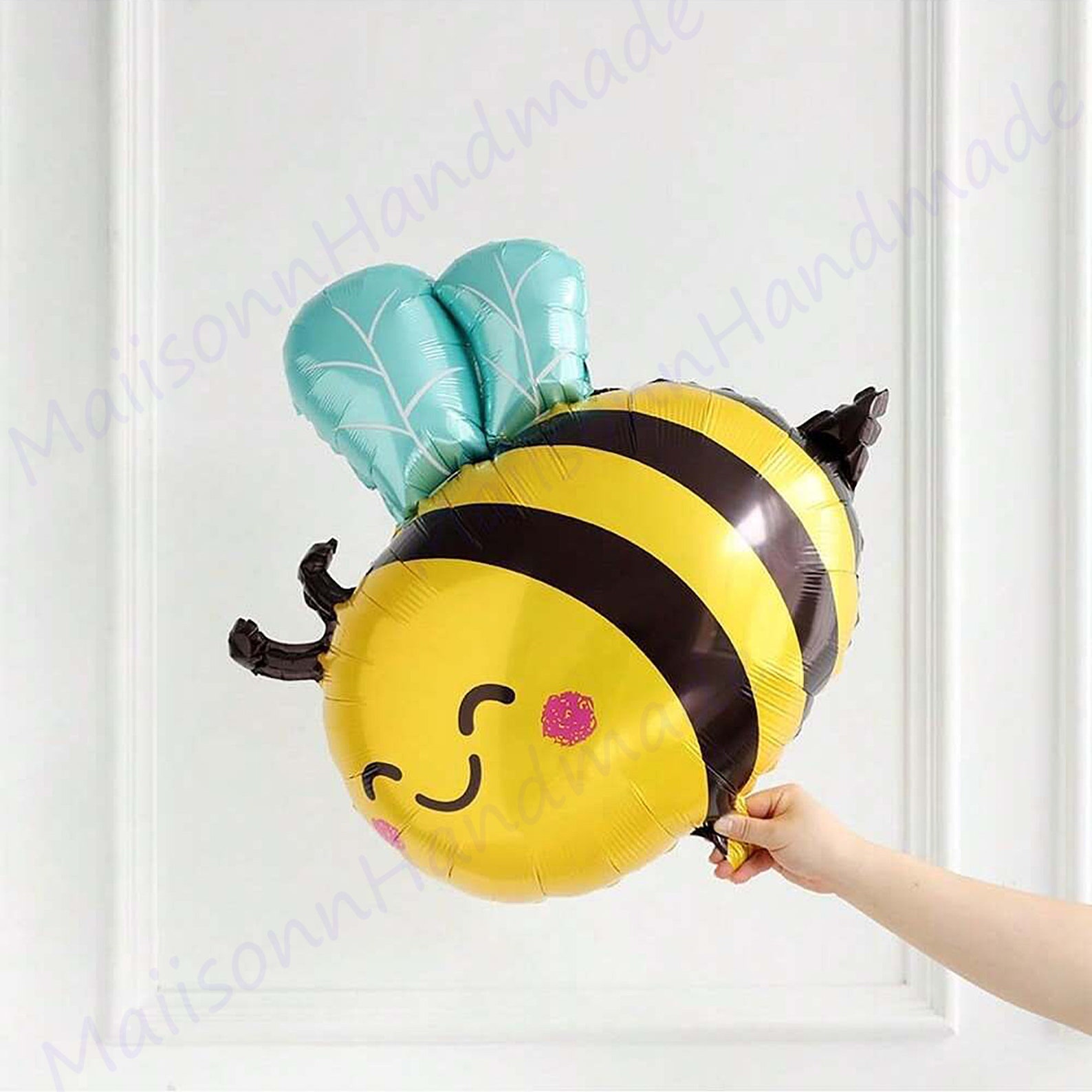 129pcs Bee Balloon Arch Kit Mustard Yellow Sand White Brown Balloons ...