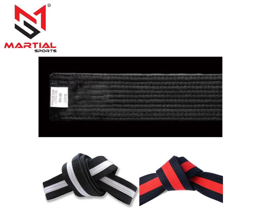 Martial Sports 2" Black Master Belts for Taekwondo/karate Free Shipping ...