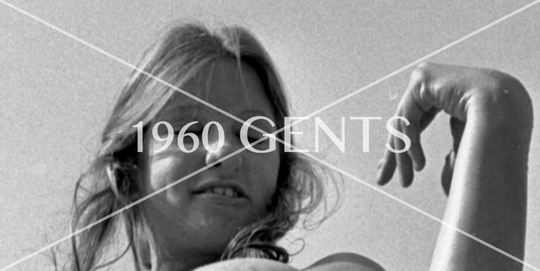 1960s Original Vintage 35mm Black and White Negative of Busty Big ...