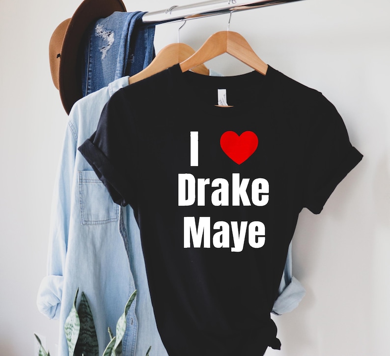 I Love Drake Maye Sweatshirt - Drake Maye Fan Shirt, College Football ...