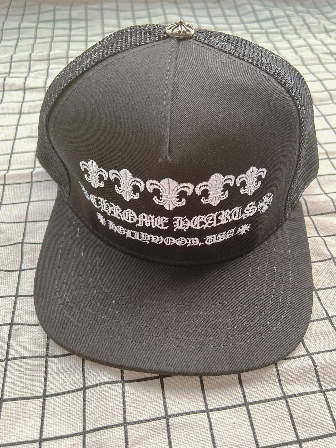 Chrome Hearts CH Hat Trucker Cap Baseball Caps Streetwear,y2k Style ...