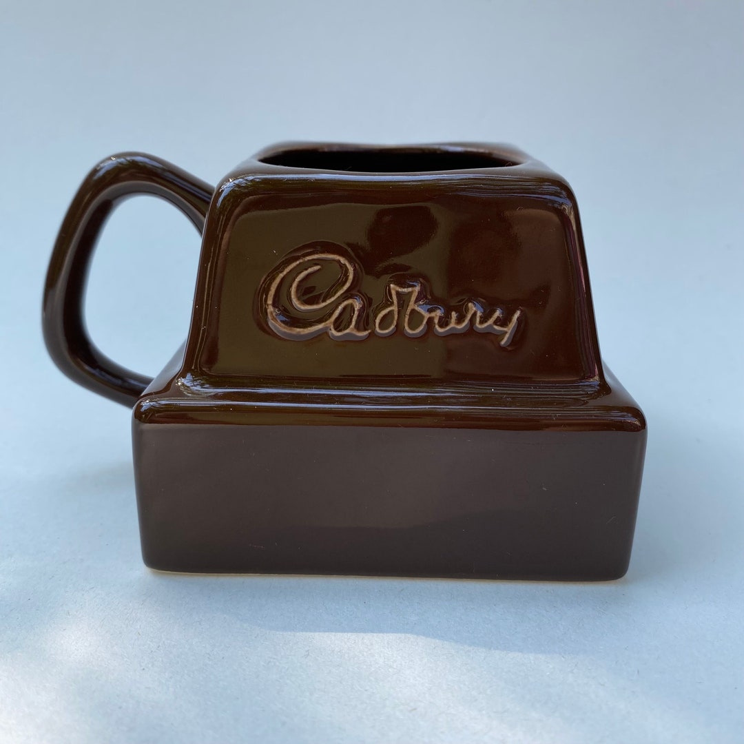 Vintage Cadburys Mug Chocolate Chunk Classic 1980s Promotional Mug Hot ...