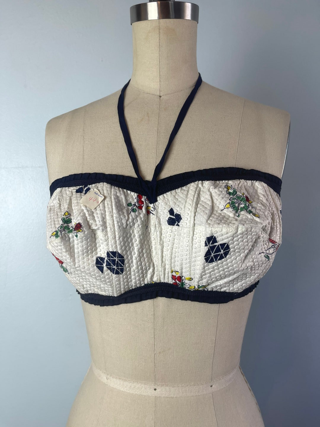 Deadstock XXS 1950s 50s 1940s 40s Bikini Bra Top - Etsy