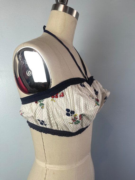 Deadstock XXS 1950s 50s 1940s 40s Bikini Bra Top - Gem