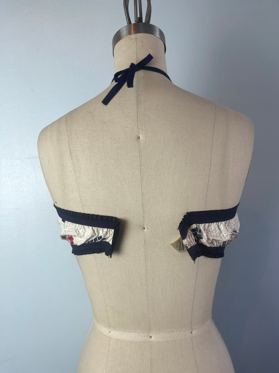 Deadstock XXS 1950s 50s 1940s 40s Bikini Bra Top - Gem
