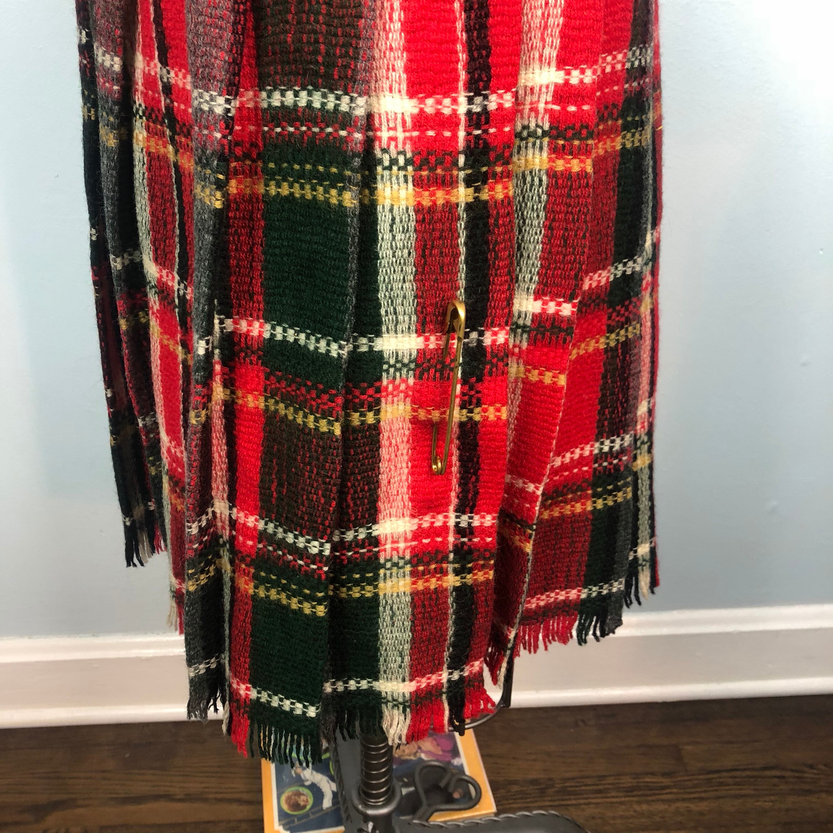 Lovely Lassie Late 1950s 50s Early 60s 1960s Plaid Pleated Kilt Skirt ...