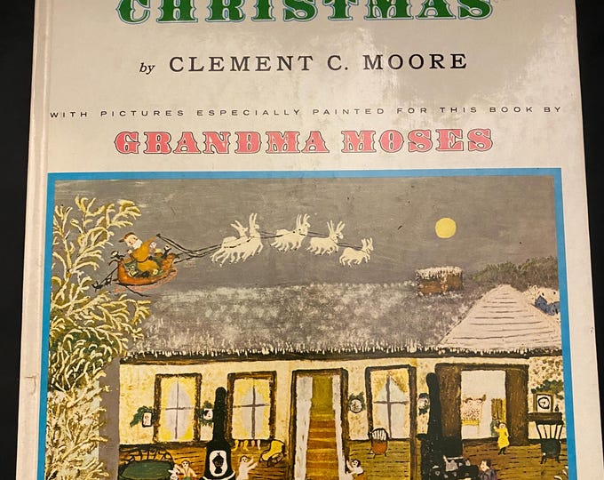 Grandma Moses the Night Before Christmas Hardcover Book - Etsy