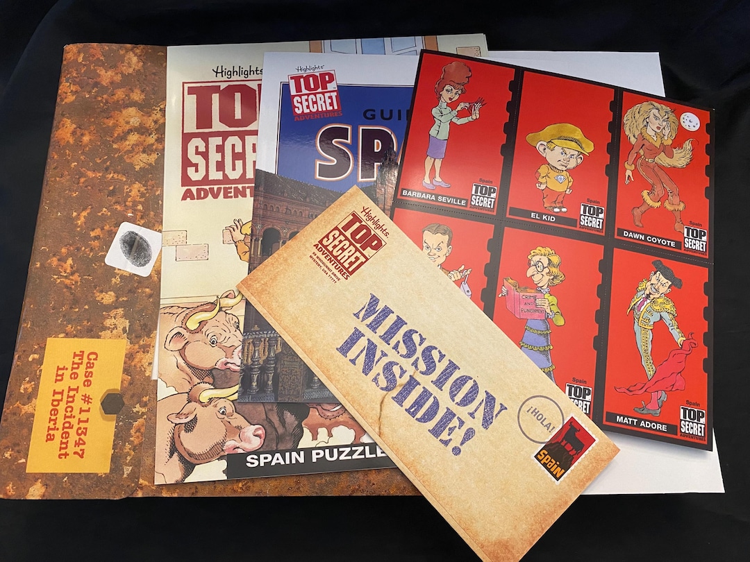 Highlights Top Secret Adventures 1990s - Etsy