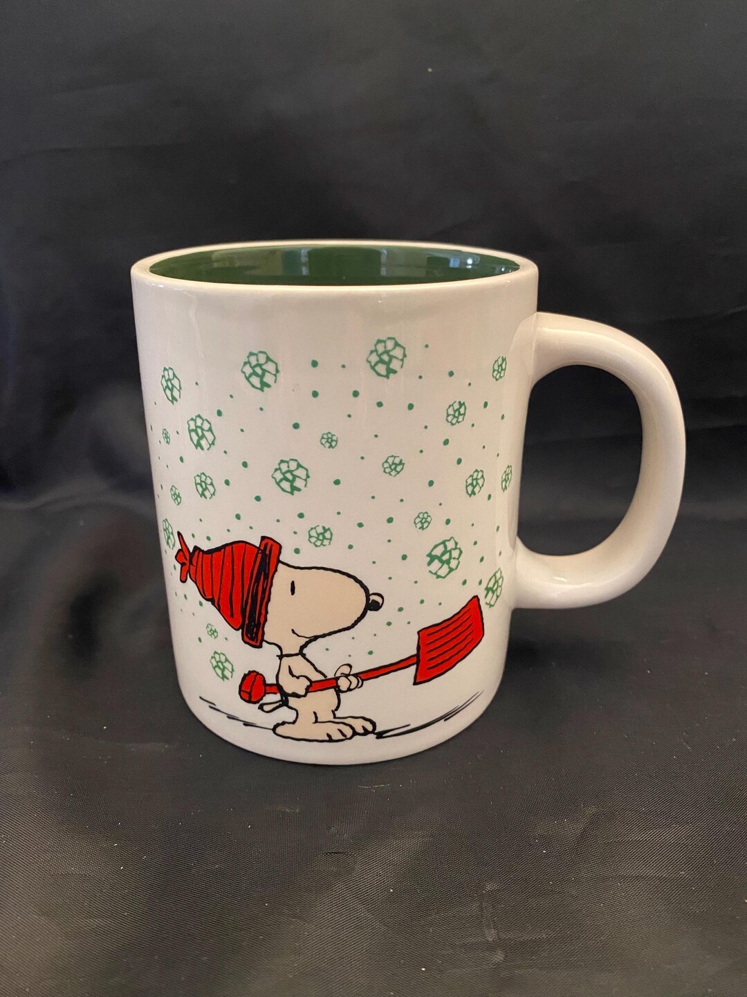 Peanuts Snoopy 'let It Snow' Christmas Coffee Mug - Etsy