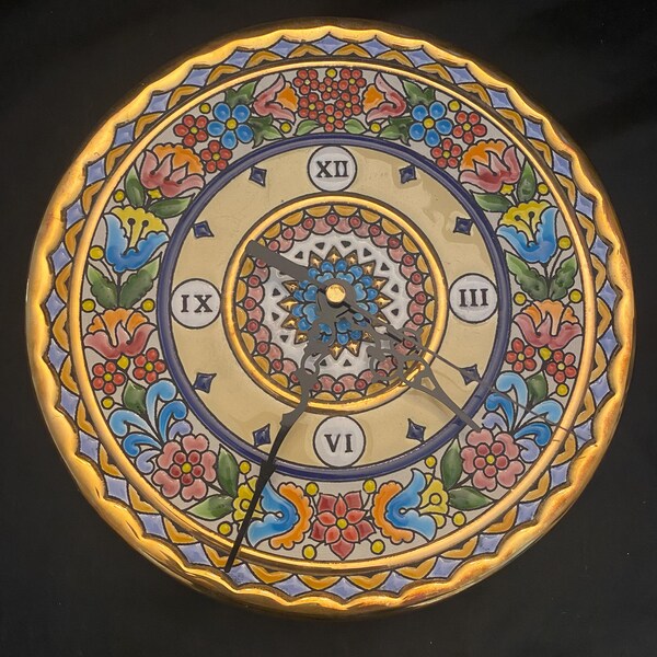 Ceramic Clock - Etsy