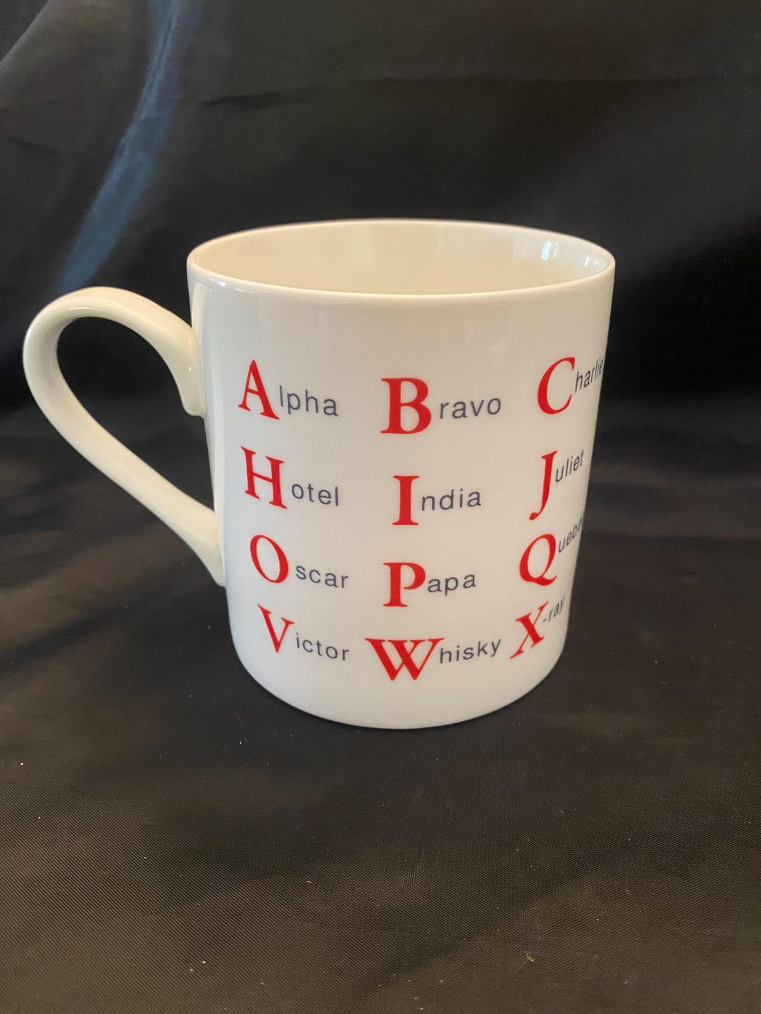 NATO Alphabet Mug Alpha Bravo Charlie - Etsy