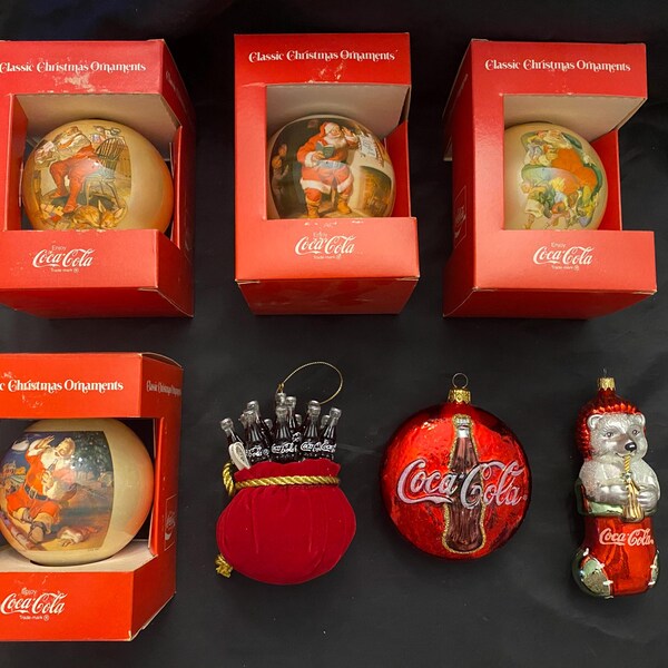 Coca Cola Ornaments - Etsy