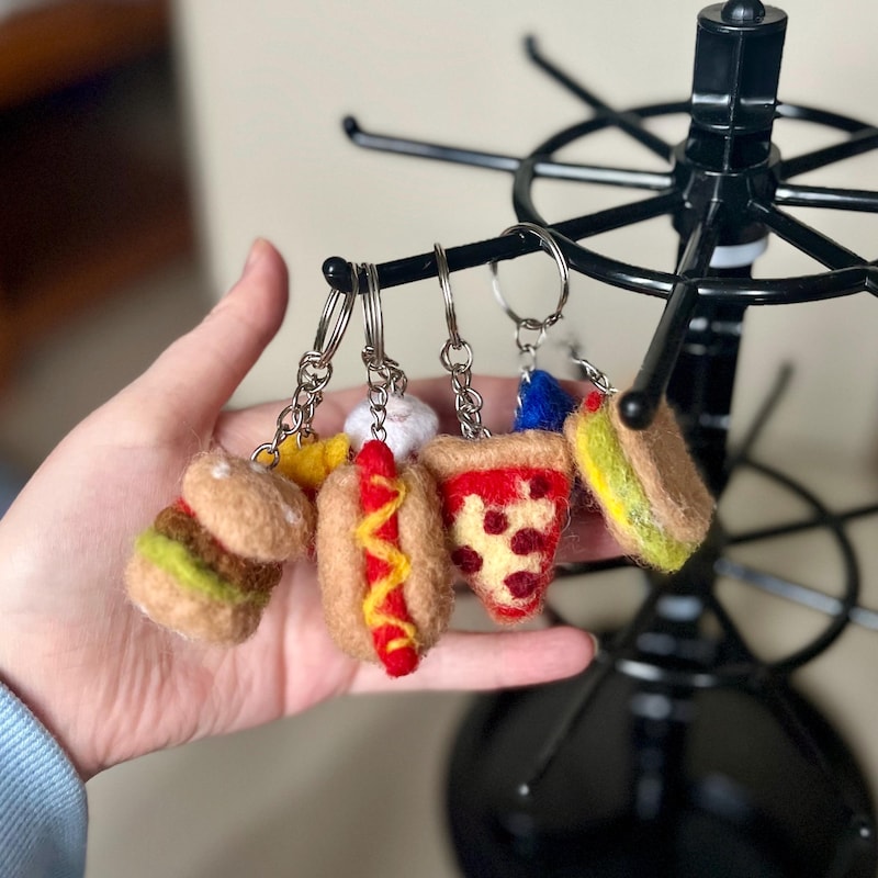 Felt Keychain - Etsy UK