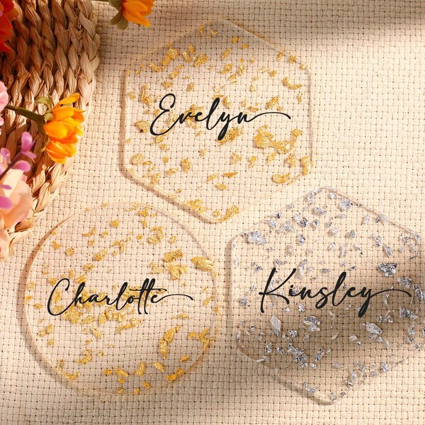 Acrylic Coasters - Etsy