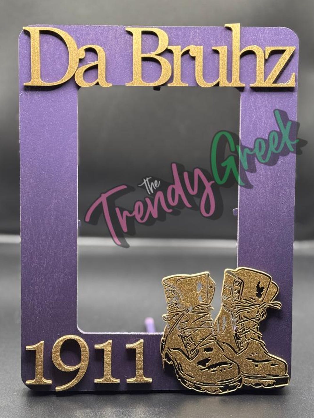 Fraternity | Picture Frame | Gift for Him | Probate | Initiation Gift ...