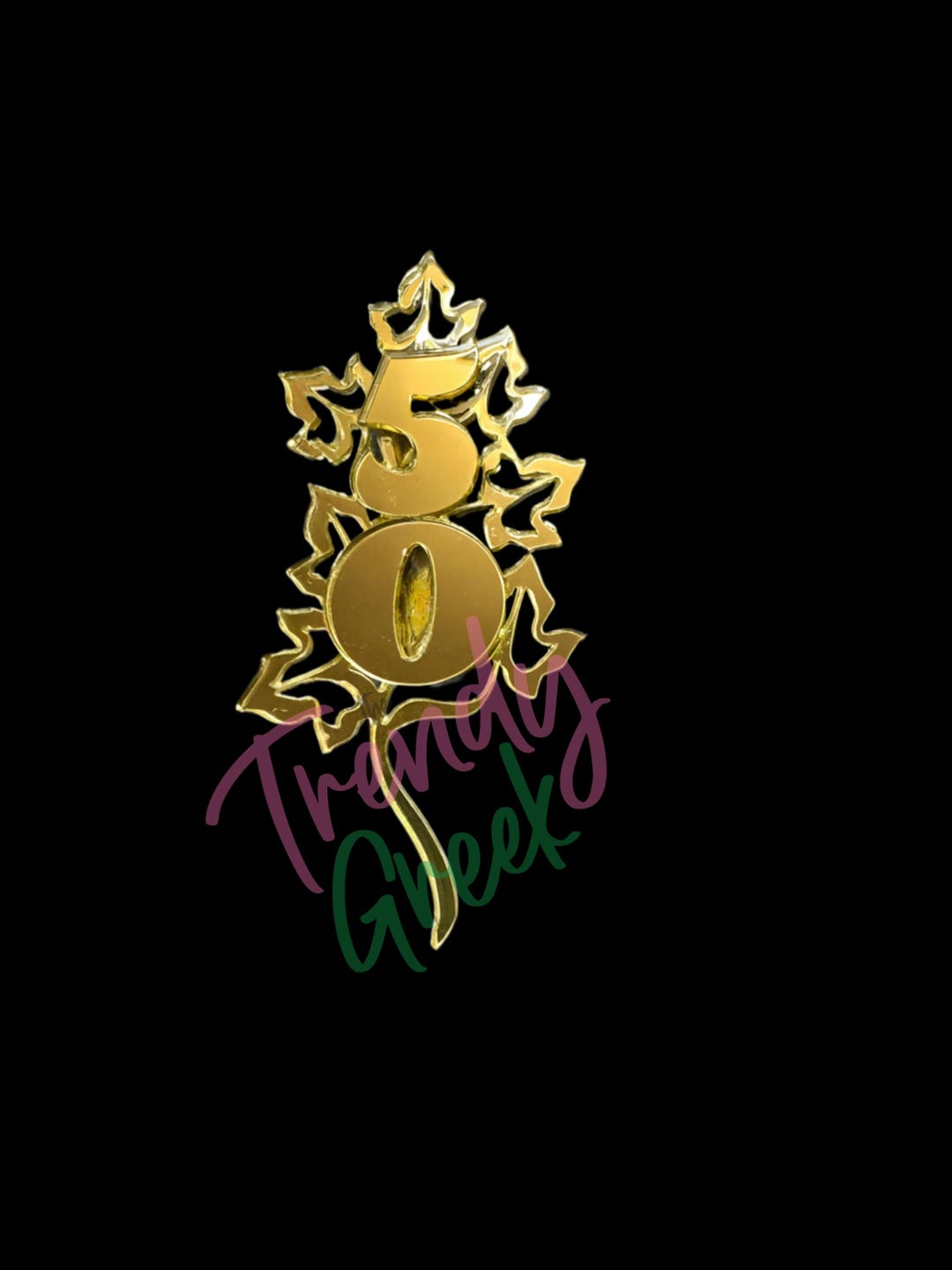 Golden AKA Sorority Lapel Pin: Ivy Vine Sisterhood - Etsy