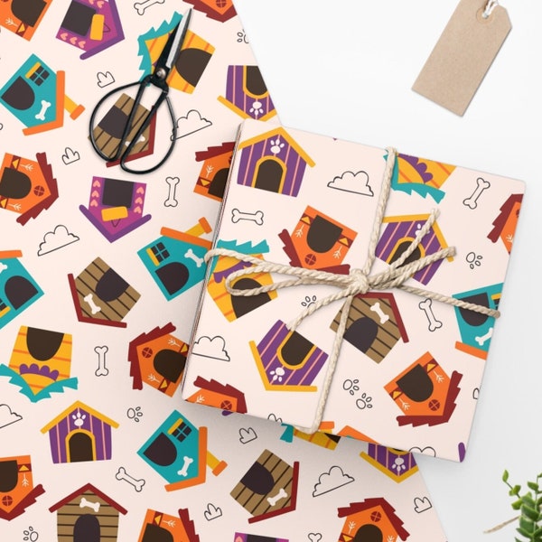 Dog Themed Wrapping Paper - Etsy