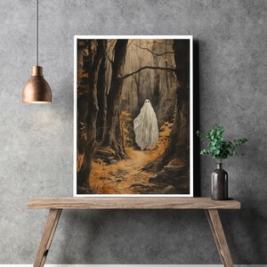 Vintage Forest Ghost Digital Download Printable Vintage Style Ghost ...