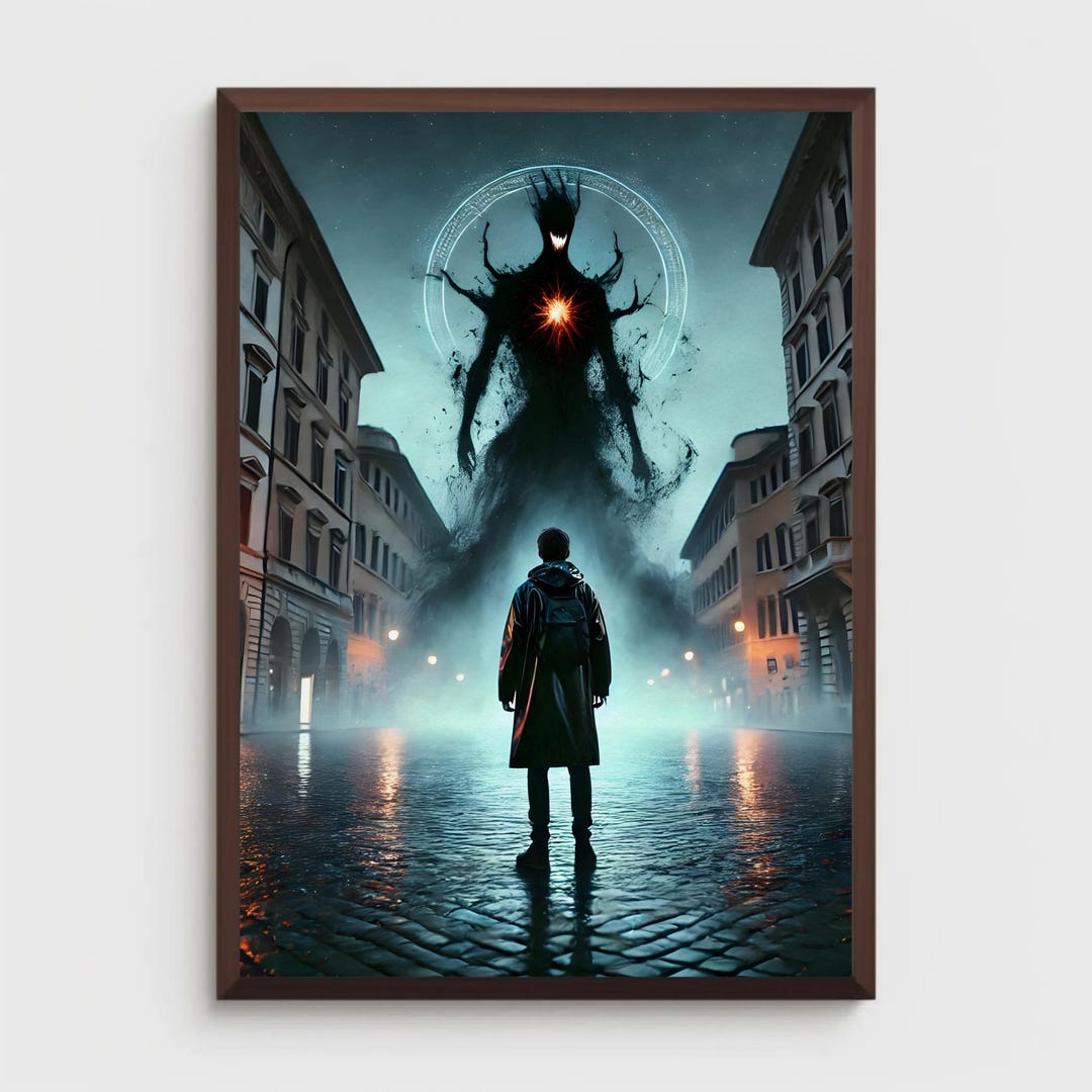 Apocalypse Art Print: Underworld Invasion, Modern Wall Decor (digital ...