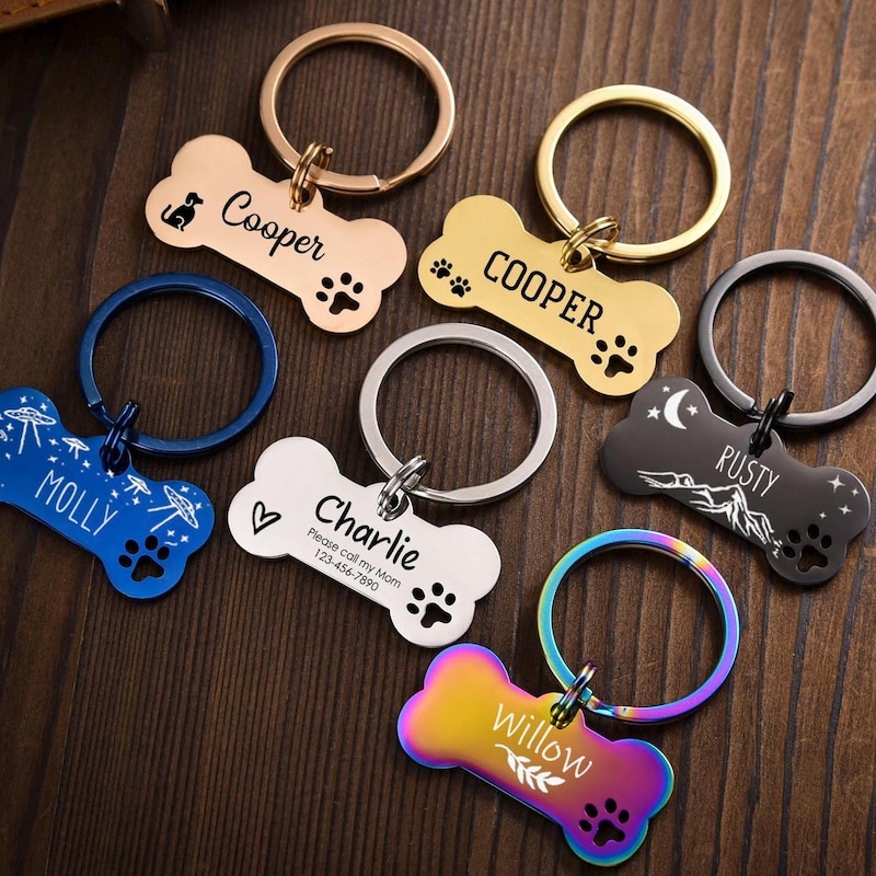 Unique Dog Tag - Etsy